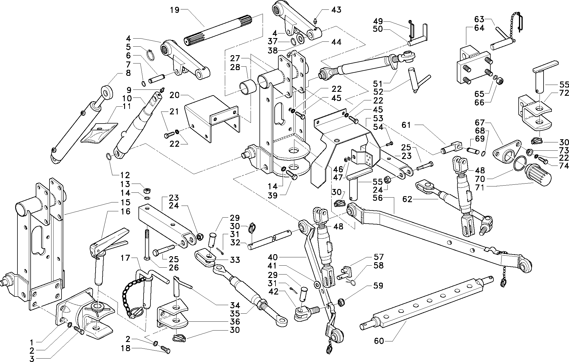 Tigretrac 3800 (cabina) (-> 30-04502) - tQuadra Tigretrac 3800 (cabina) (-> 30-04502) - tQuadra